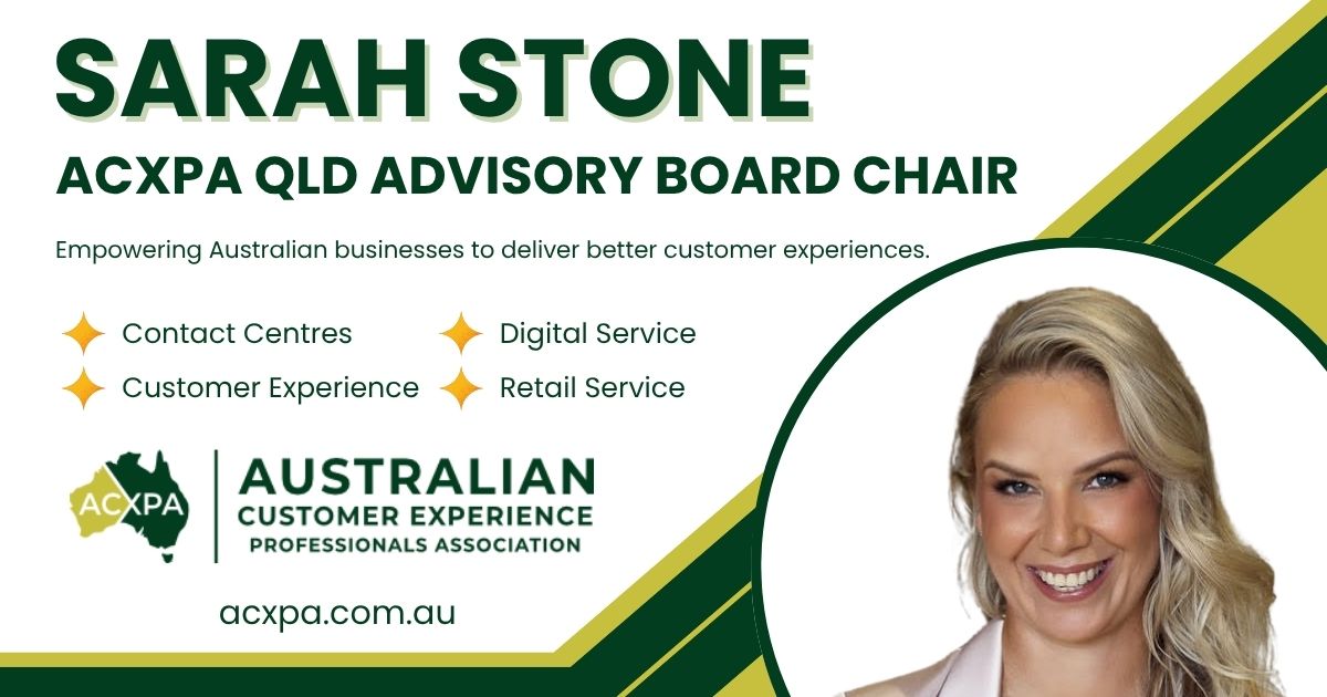 Sarah Stone - ACXPA Queensland Chair